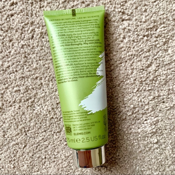 ELEMIS | Skincare | Elemis Superfood Vital Veggie Face Mask New | Poshmark